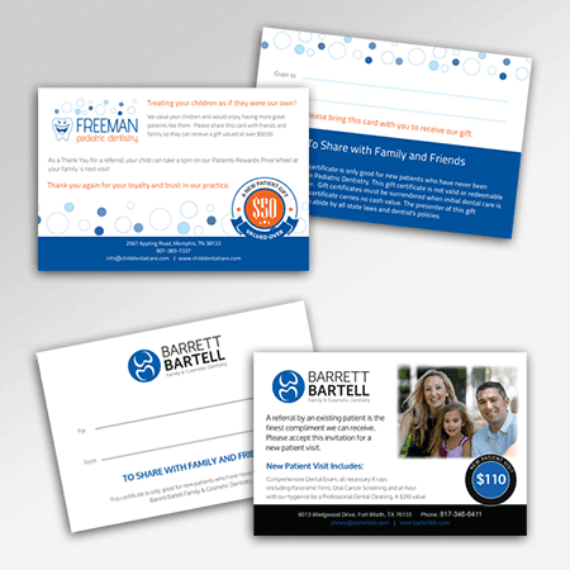 Referral Cards - SmileMore Marketing