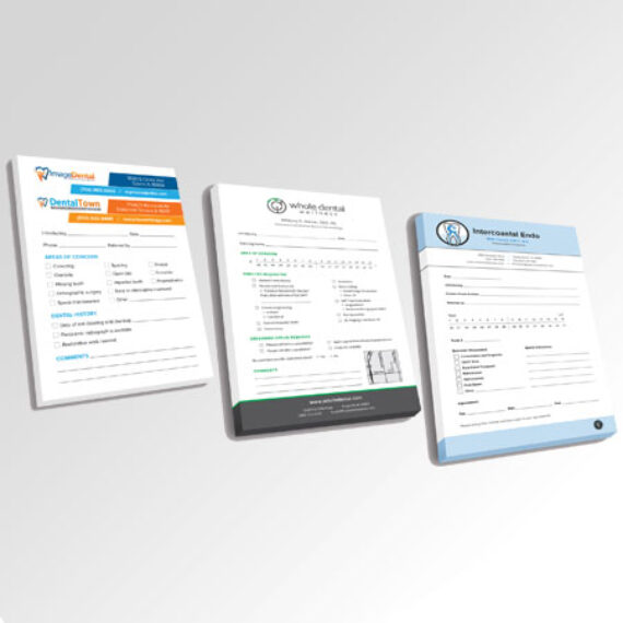 Referral Pads Design - SmileMore Marketing